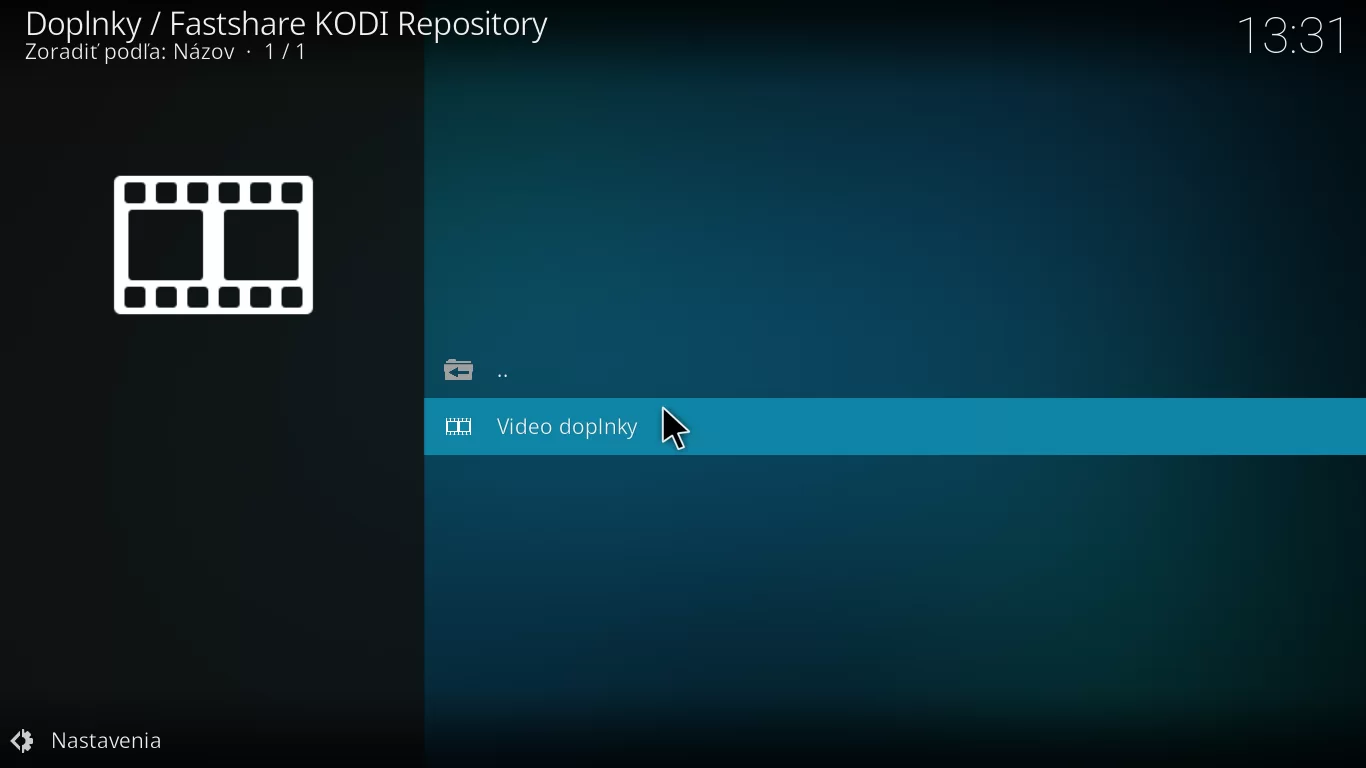 Ako prehrávať FASTSHARE súbory v aplikácií KODI. - KODI ℹ️ⓝⓕⓞ
